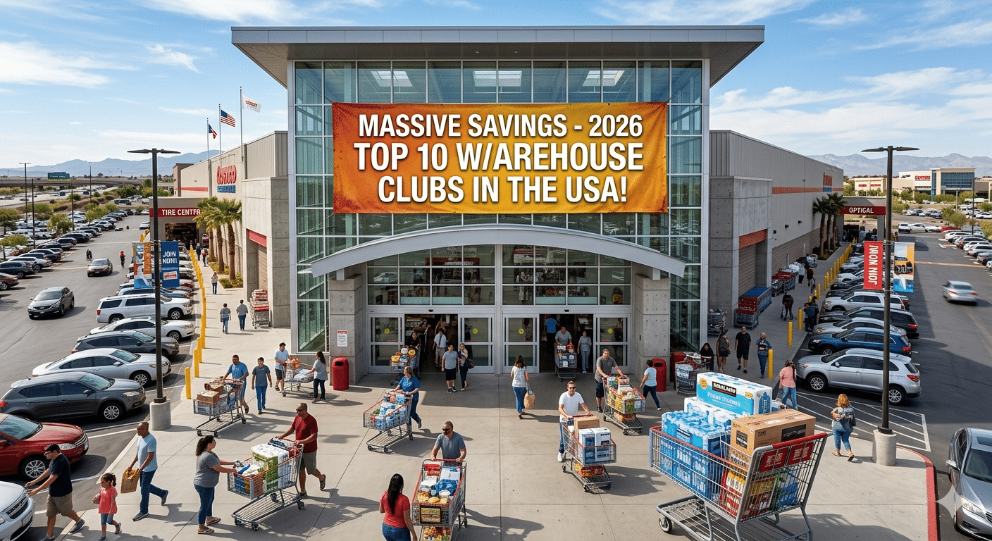 Top 10 Warehouse Clubs in the USA 2026: Save Big on Bulk Purchases