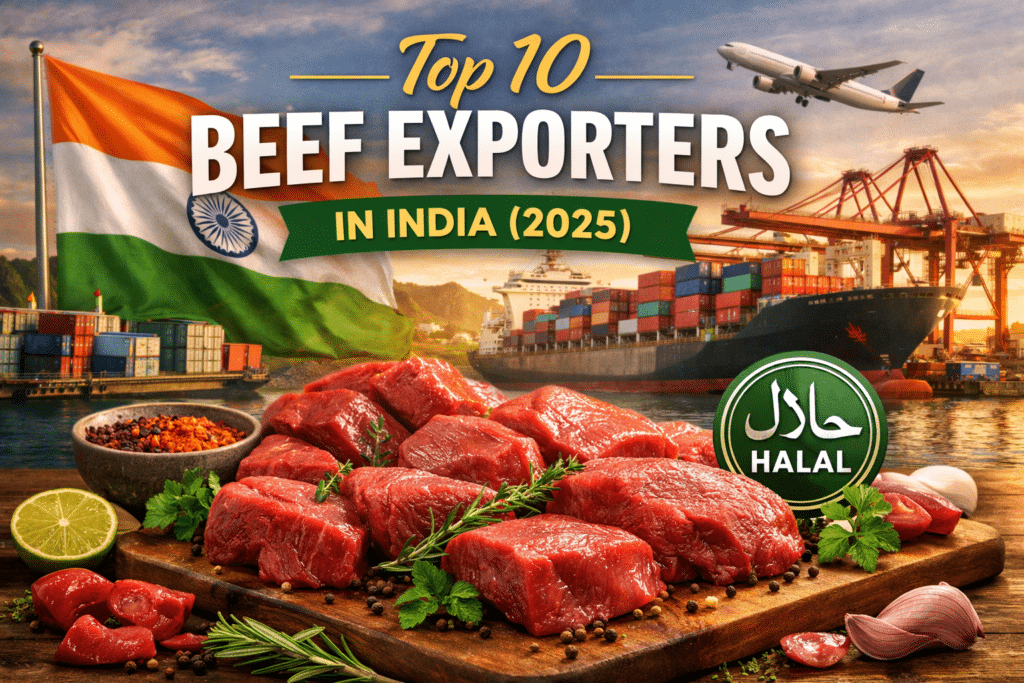 Top 10 Beef Exporters in India (2025 Ranking)