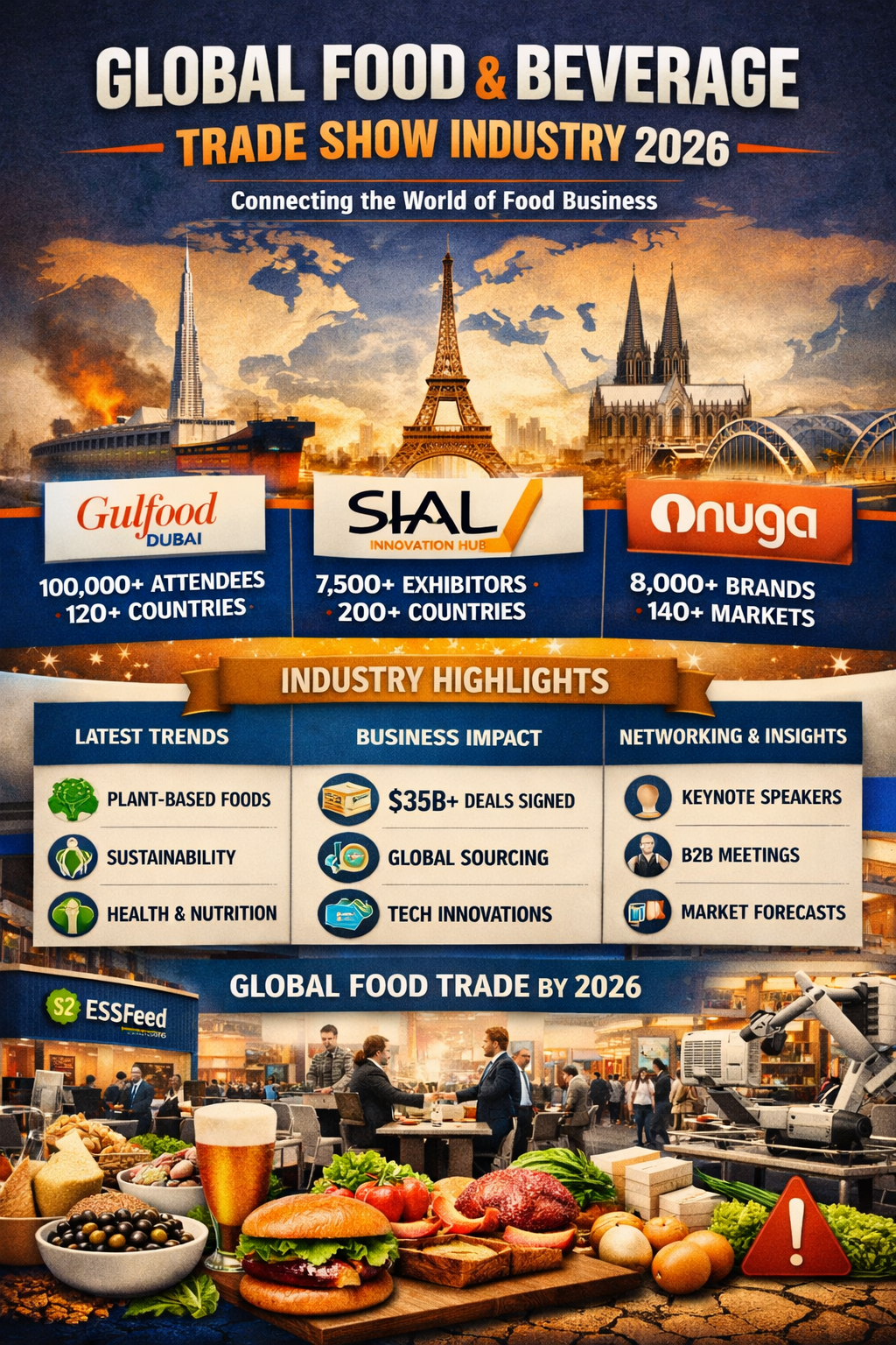 Global Food And Beverage Trade Show Industry 2026 | ESSFeed