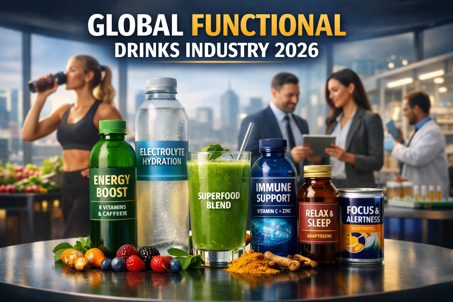 Global Functional and Nutritional Drinks Industry 2026: Market Report ...